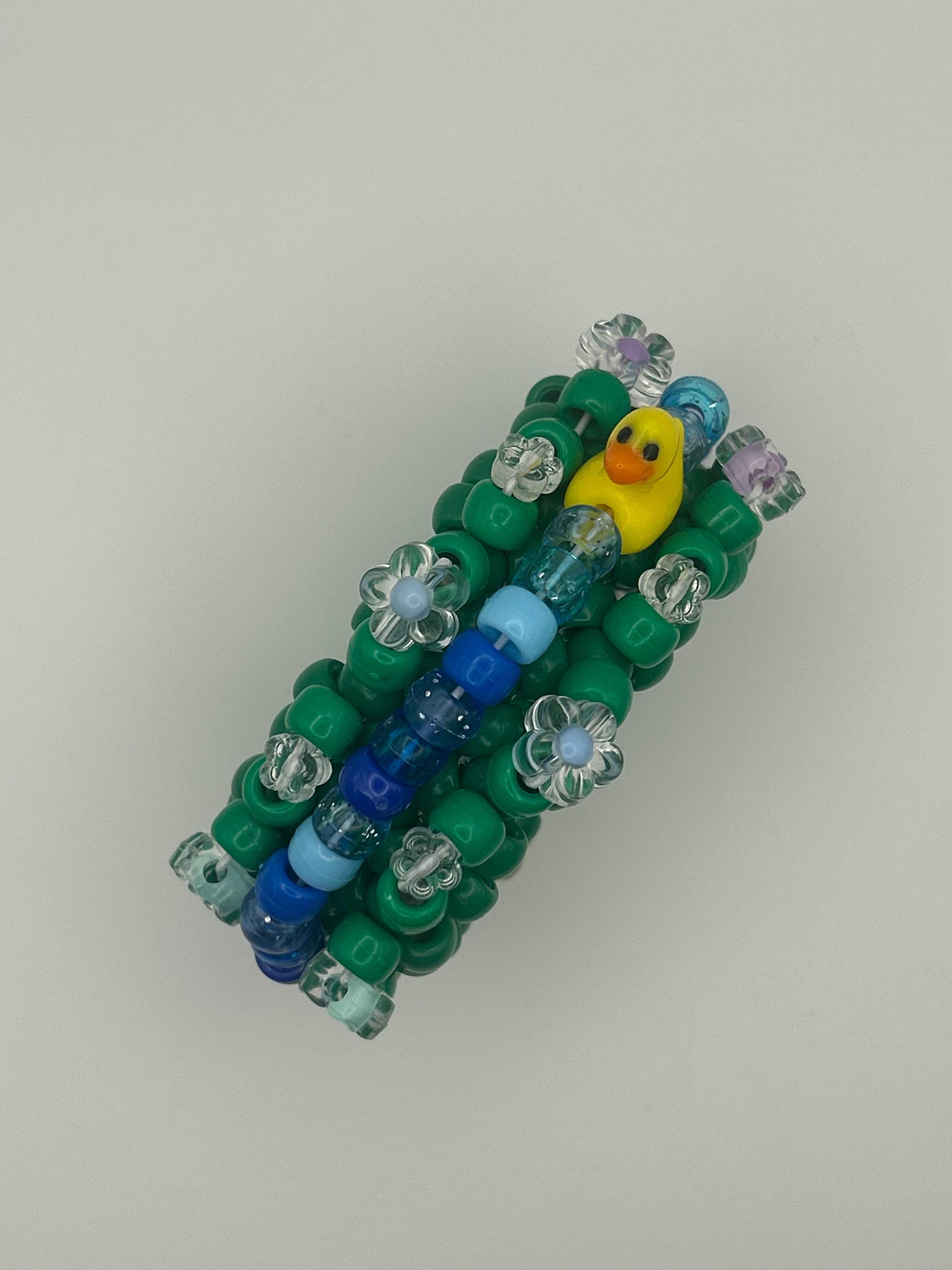 Kandi Duck Rotator Cuff Bracelet, Customizable, Premade, Party Favors ...