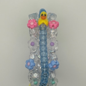 Kandi Duck Rotator Cuff Bracelet, Customizable, Premade, Party Favors ...