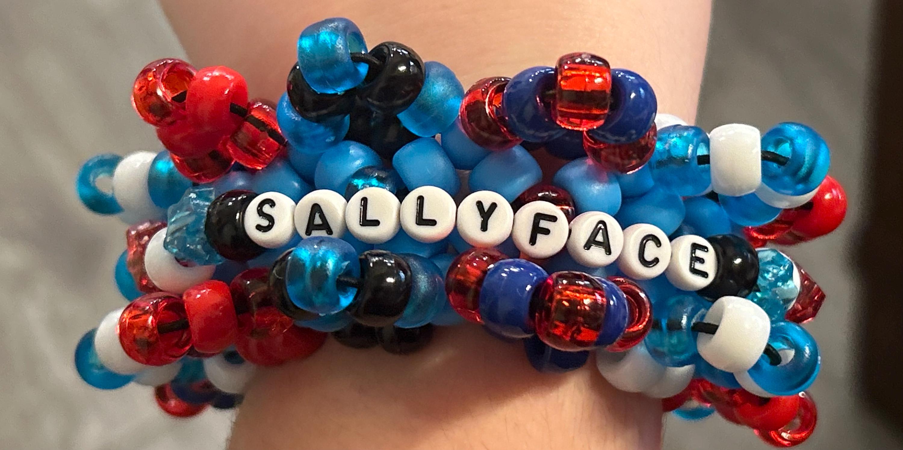 Kandi Rotator Cuff Bracelet, Customizable, Premade, Party Favors ...