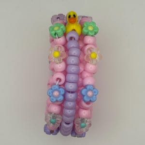 Kandi Duck Rotator Cuff Bracelet, Customizable, Premade, Party Favors ...