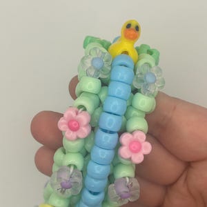 Kandi Duck Rotator Cuff Bracelet, Customizable, Premade, Party Favors ...