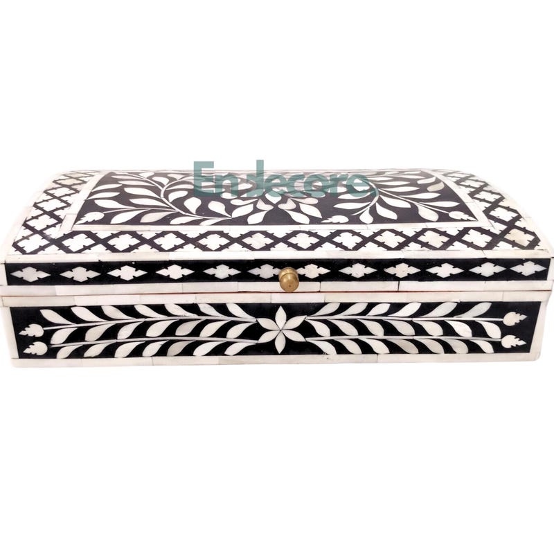 Bone Inlay Box - Etsy