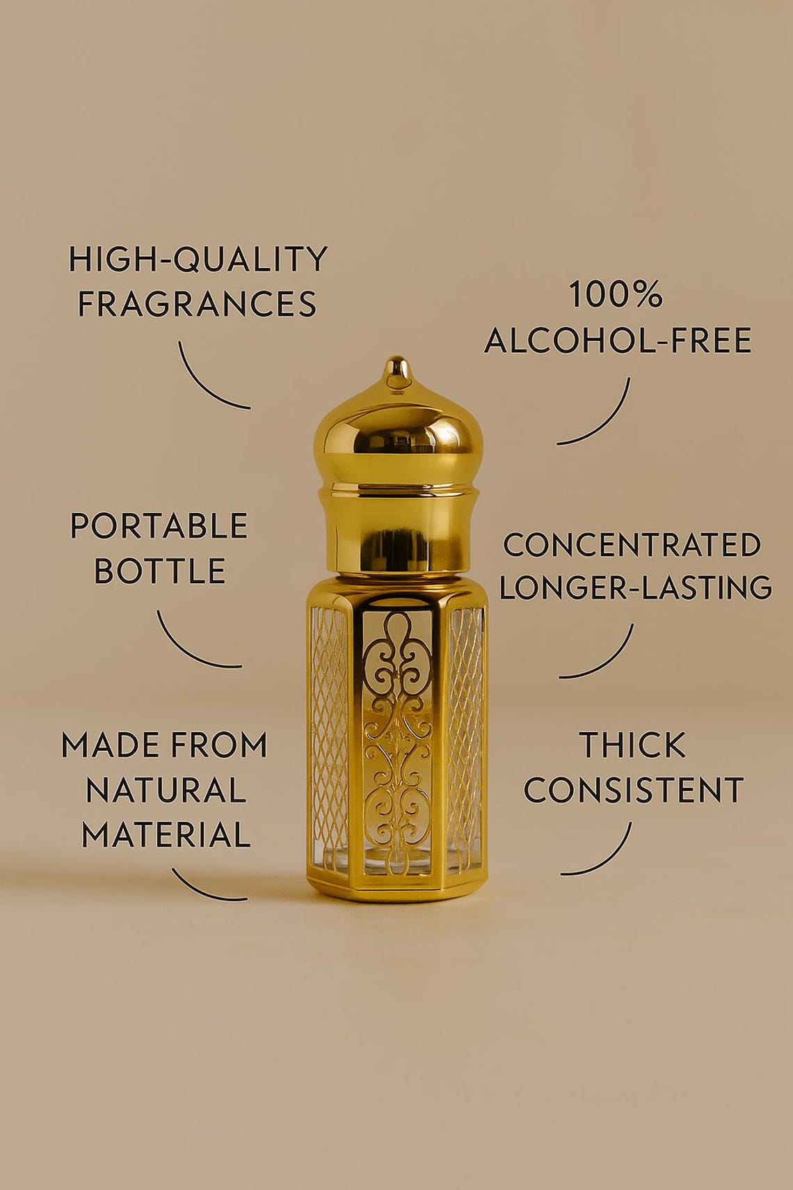 Oud Kaabe – Sacred Oud Attar | Premium Natural Arabic Musk Oil ...