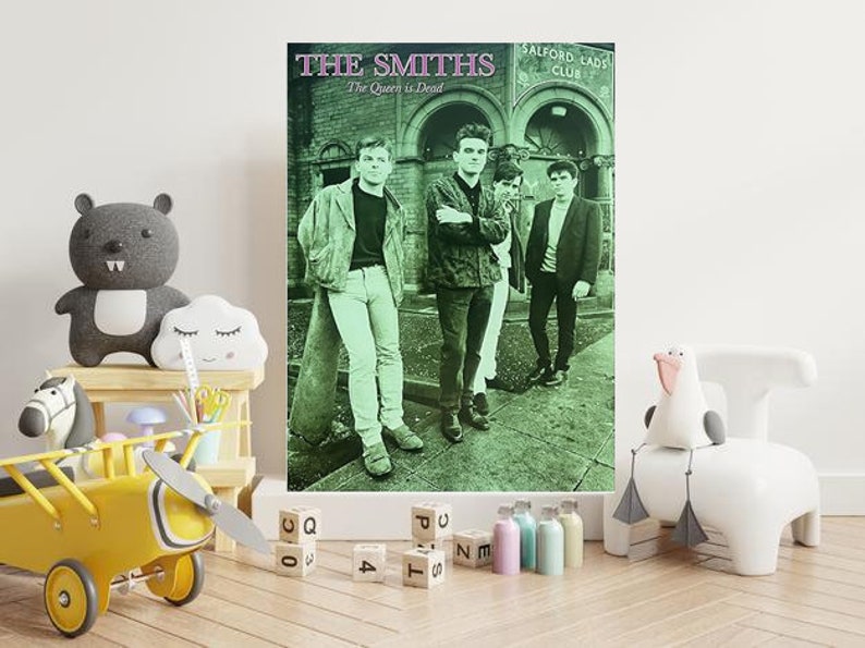 The Smiths Band Vintage Poster No Frame - Etsy