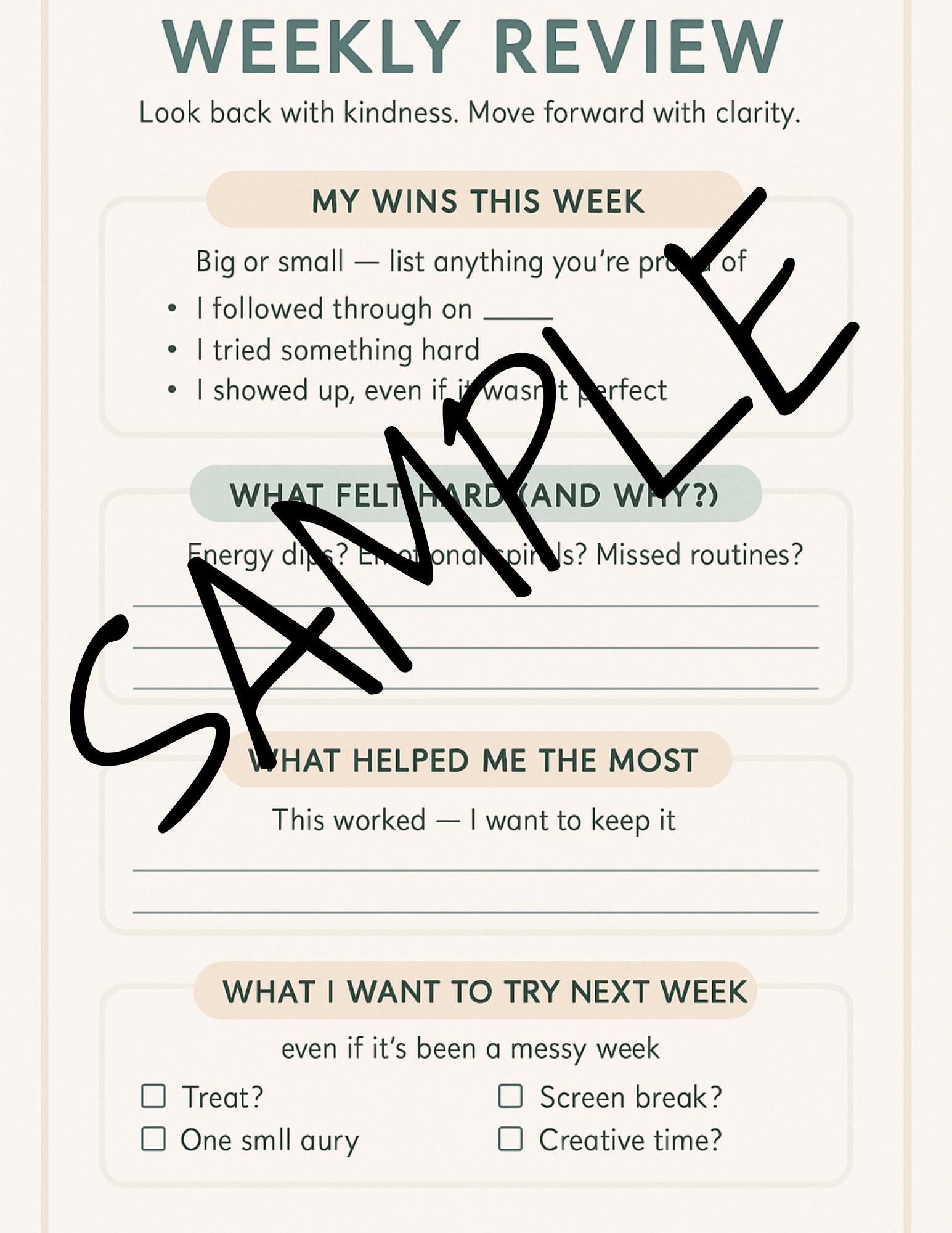 ADHD Planner Toolkit | Focus Tracker, Emotional Regulation (digital ...