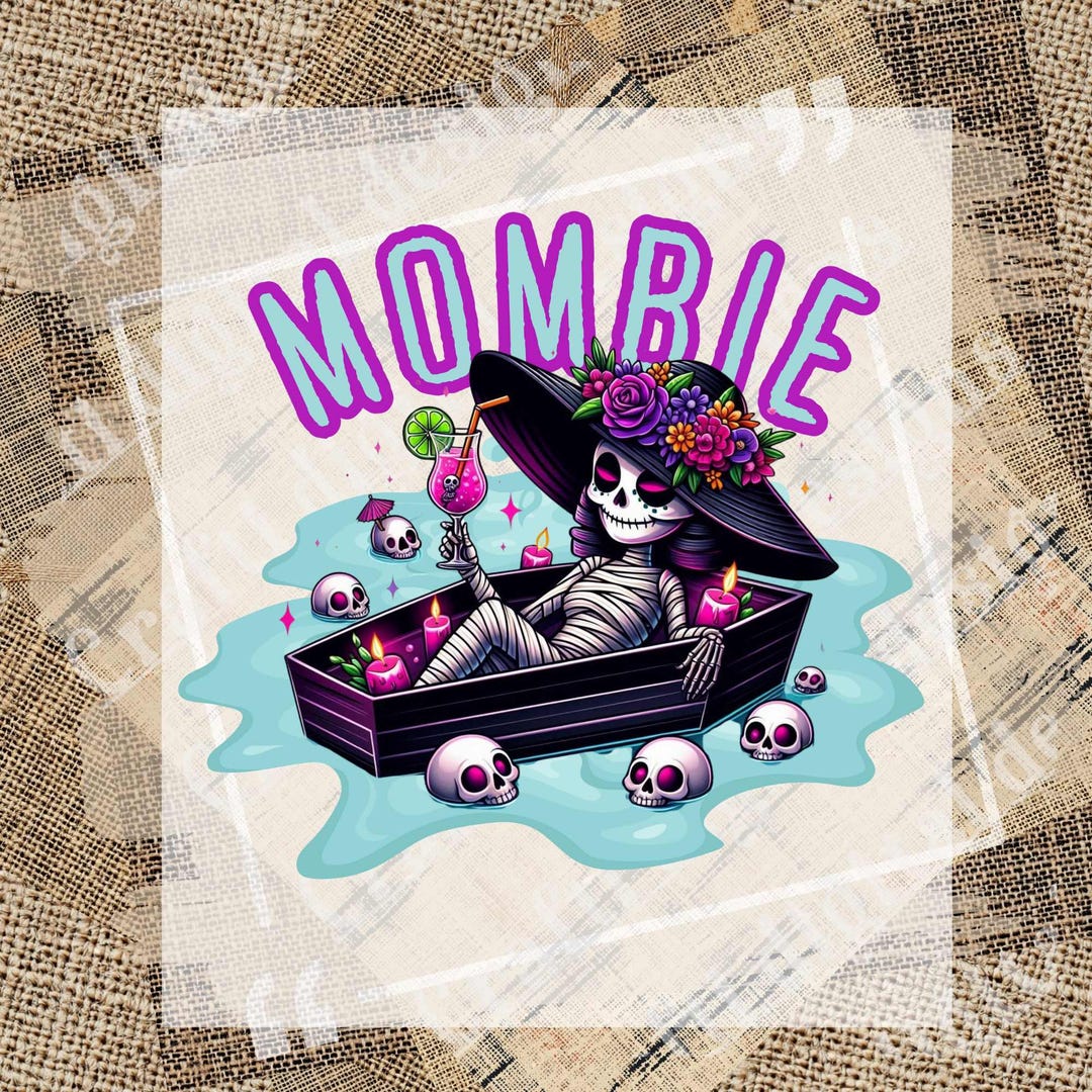 MOMBIE PNG Mummy Png Spooky Fall Png, Autumn, Halloween, Mummy, Mom ...