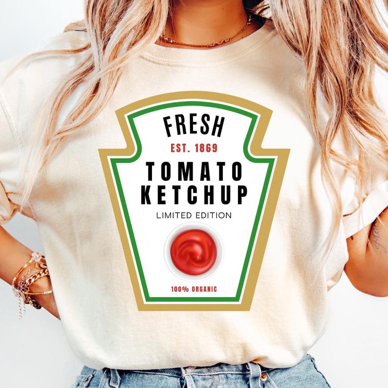 40 Trending Condiments Halloween PNG Bundle Condiments Shirt Costume ...