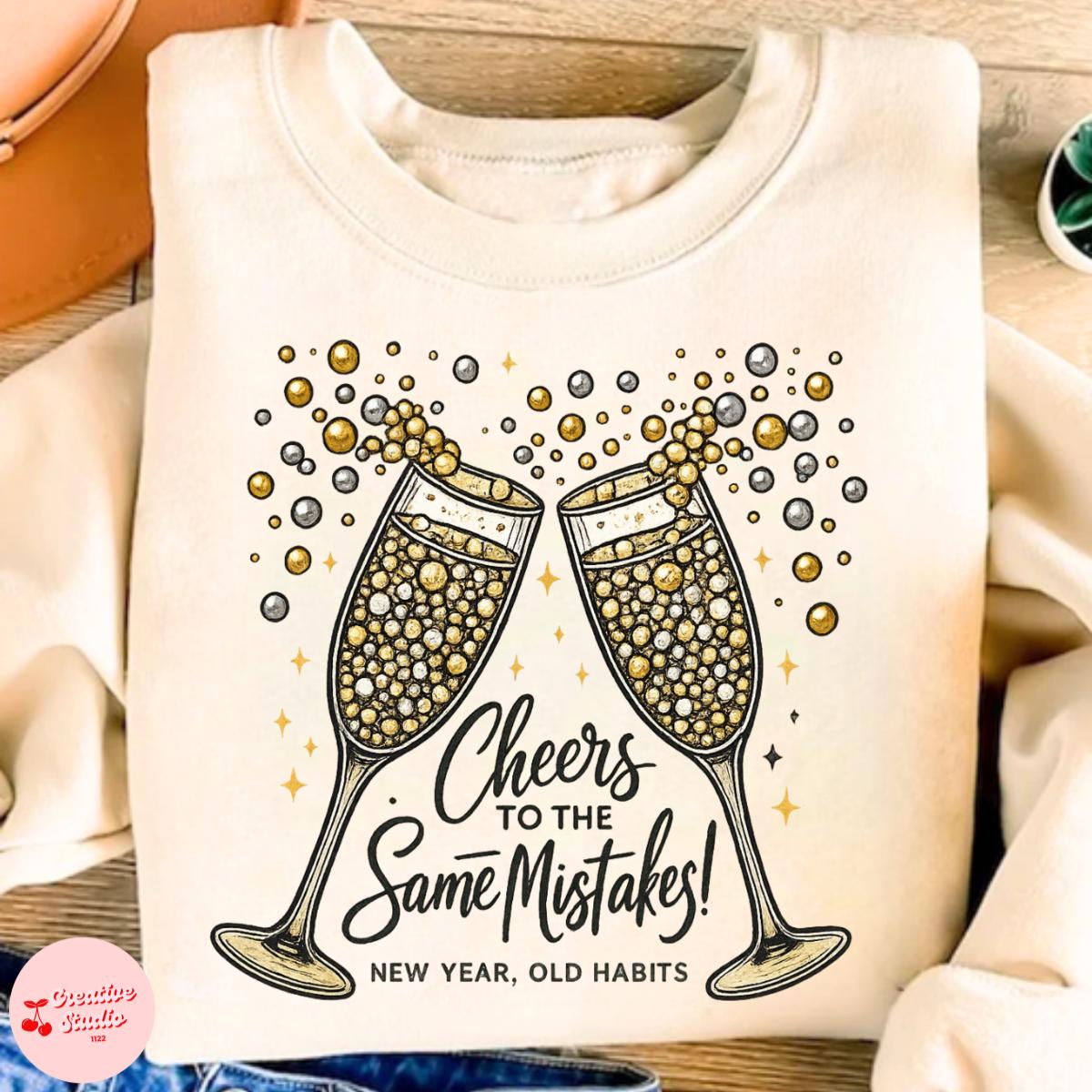 Hot Mess PNG New Year Hot Mess Funny Drinking Martini PNG Alcohol Party ...