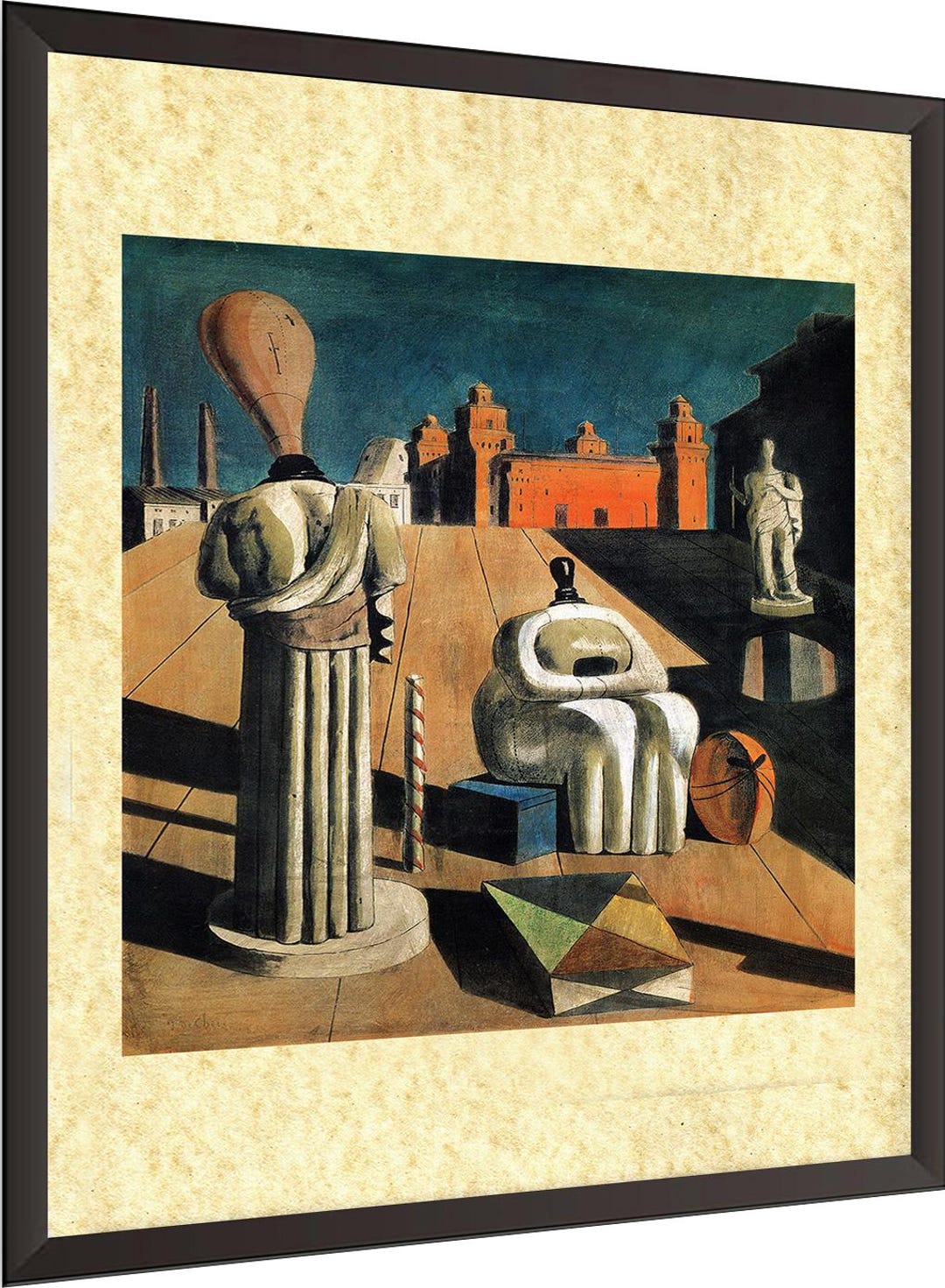 Giorgio De Chirico, "the Disquieting Muses," Print Download 300 Dpi ...