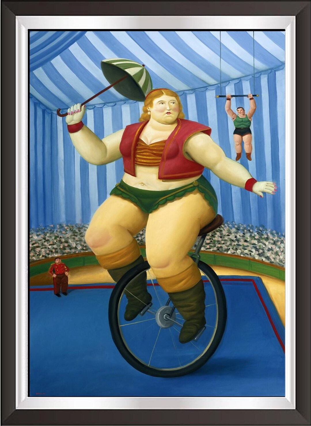 The Circus" Homage to Botero Contemporary Art No Physical Product Will ...