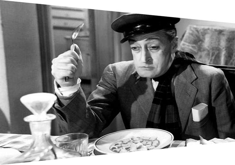Toto' Italian Cinema Spaghetti Eater, Vintage the Honest Gang, Print ...