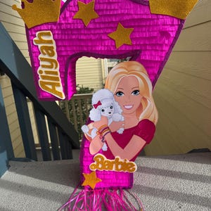 Piñata De Barbiee Perfecta Para Tu Cumpleaños - Etsy