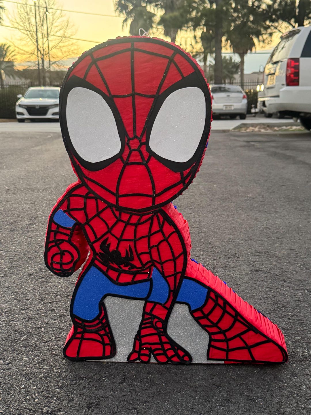 Spiderr-man Piñata, Handmade Party Decoration - Etsy