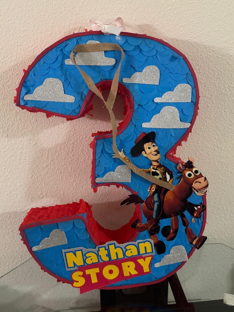Piñata De Numero Con Temática De Buddy, Toy Story - Etsy