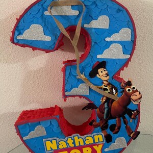 Piñata De Numero Con Temática De Buddy, Toy Story - Etsy
