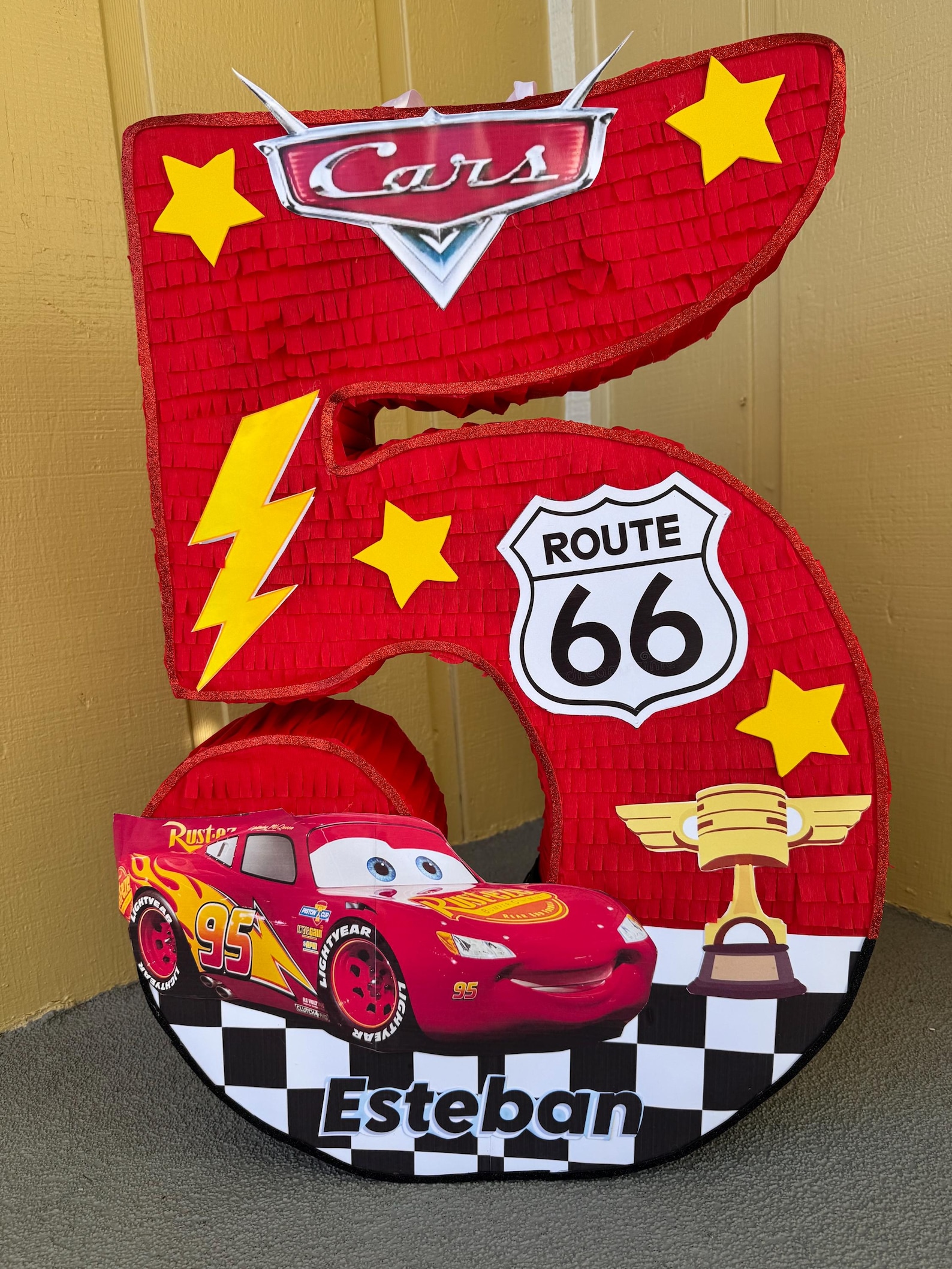 Piñata De Cars Perfecta Para Tu Cumpleaños - Etsy