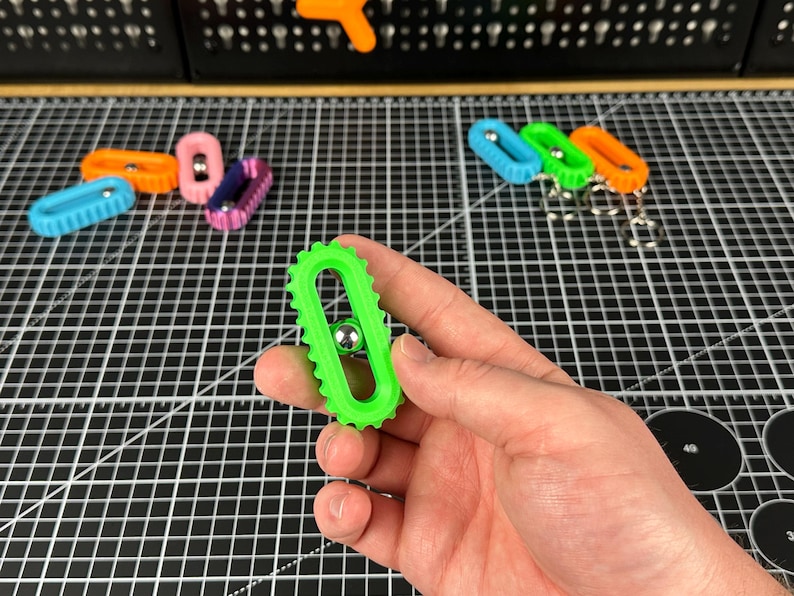 Magnetic Fidget Slider Toy Desk Office Gift Coworker Idea Pocket Tool ...