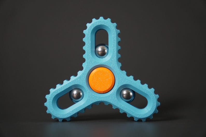 Adjustable Metal Ball Fidget Spinner, 3D Printed Desk Toy, Custom Spin ...