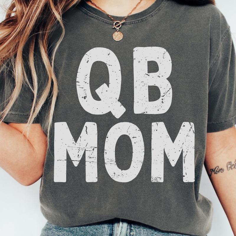 Football Mom Qb Png - Etsy