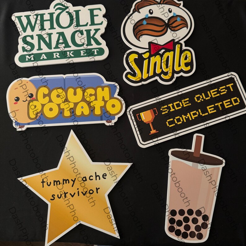 Meme Photo Booth Props, PVC Signs - Etsy