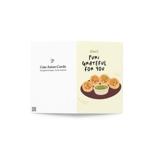 Puri Grateful Indian Card | Funny Desi Thank You South Asian Inspired ...