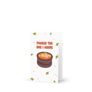 Paneer the One Indian Greeting Cards | Funny Desi South Asian Inspired ...