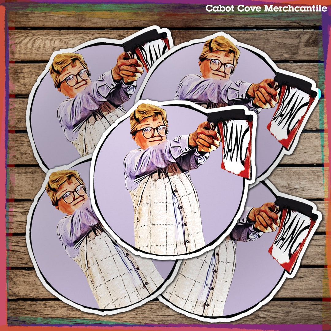 Jessica Fletcher | Murder She Wrote | Vinyl Decal Sticker | Waterproof ...