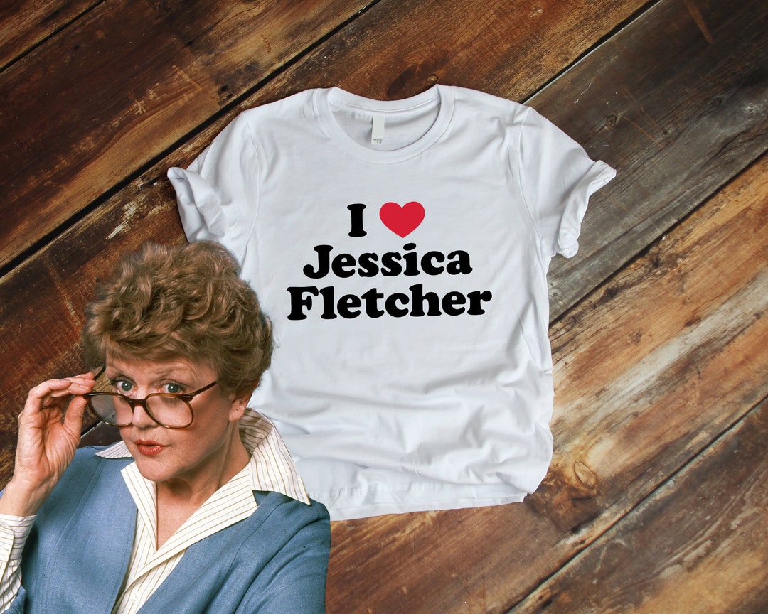 I Heart Jessica Fletcher | Murder She Wrote Shirt - Etsy