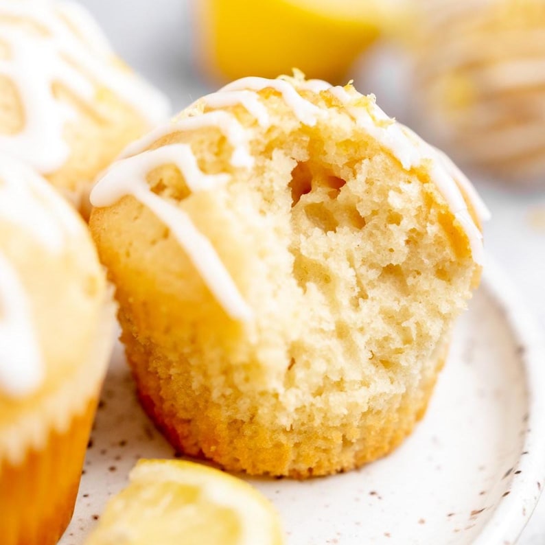 Lemon Drizzle Muffins Recipe Printable PDF | Soft Zesty Muffins | Easy ...