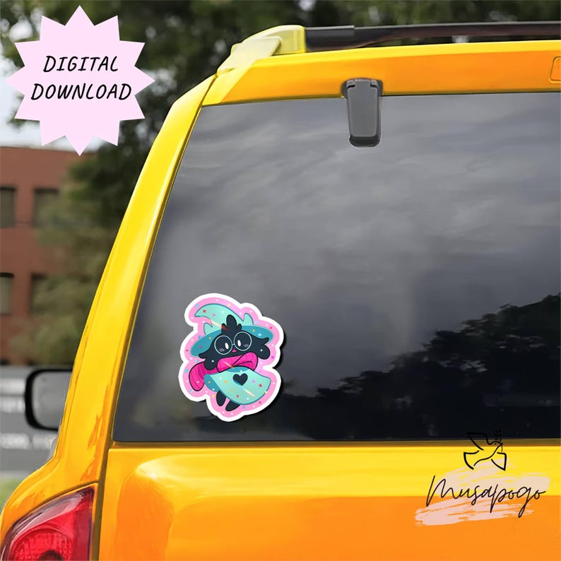 Ralsei Deltarune Sticker Digital Download, Deltarune Fan Art, Printable ...