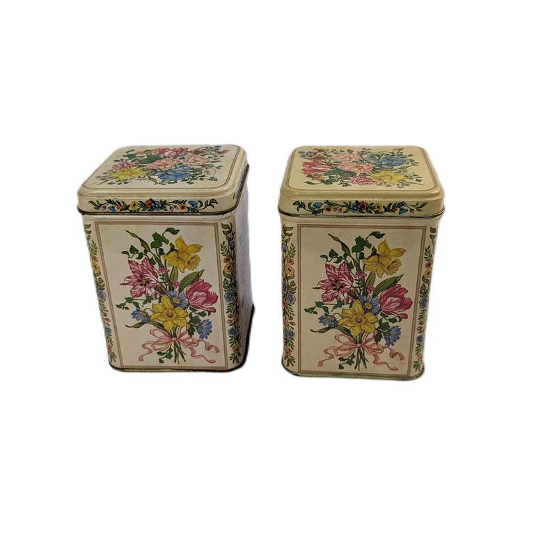 Floral Tin - Etsy