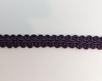 2 Yards Purple Gimp. Upholstery Gimp/ Purple Upholstery Trim/ - Etsy