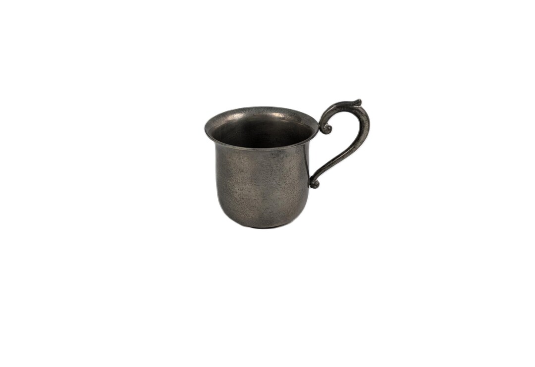 Vintage Preisner Pewter Baby Cup ~ Antiqued Patina Childs Mug - Etsy