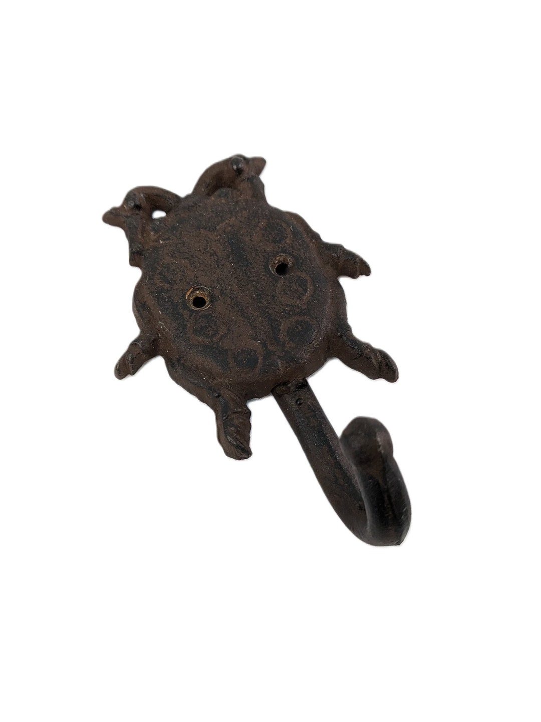 Cast Iron Lady Bug Hook Rustic Garden Decor Shed Porch Hanger Etsy