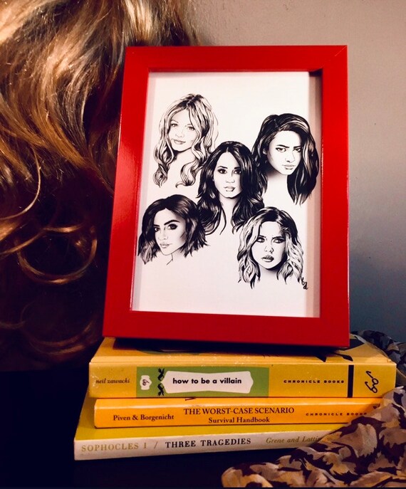 Pretty Little Liars Book Cover Characters