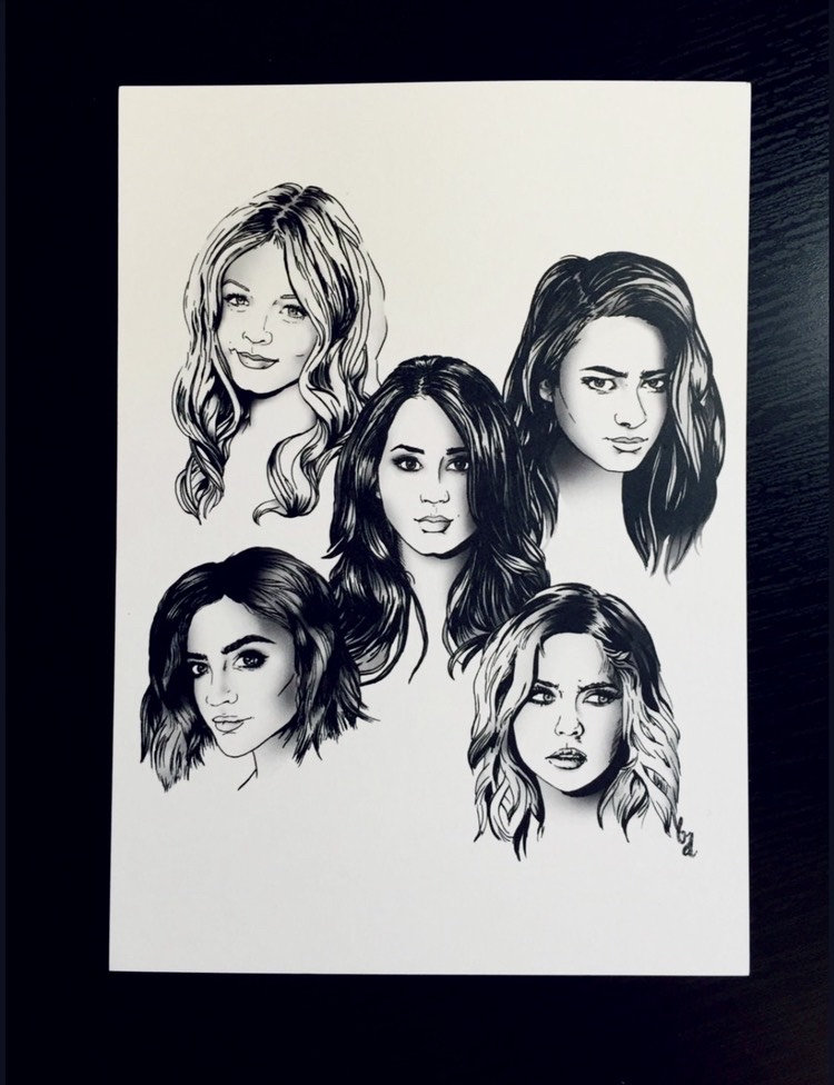Pretty Little Liars Drawing Alison