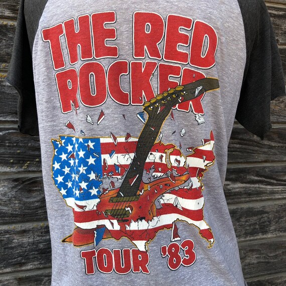 Vintage Sammy Hagar concert T shirt The Red Rocker To… - Gem