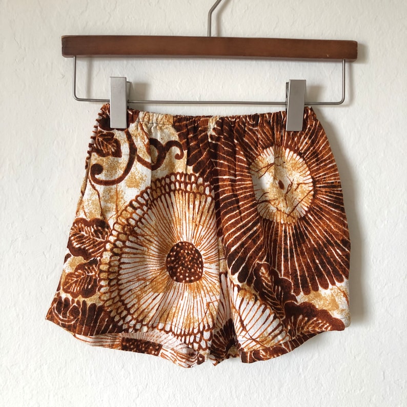 Vintage Tiki Shorts Hawaiian Polynesian 60s Mod 1960s Hippie - Etsy