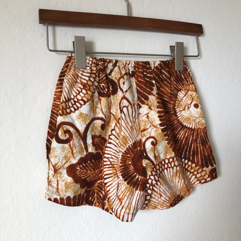 Vintage Tiki Shorts Hawaiian Polynesian 60s Mod 1960s Hippie - Etsy