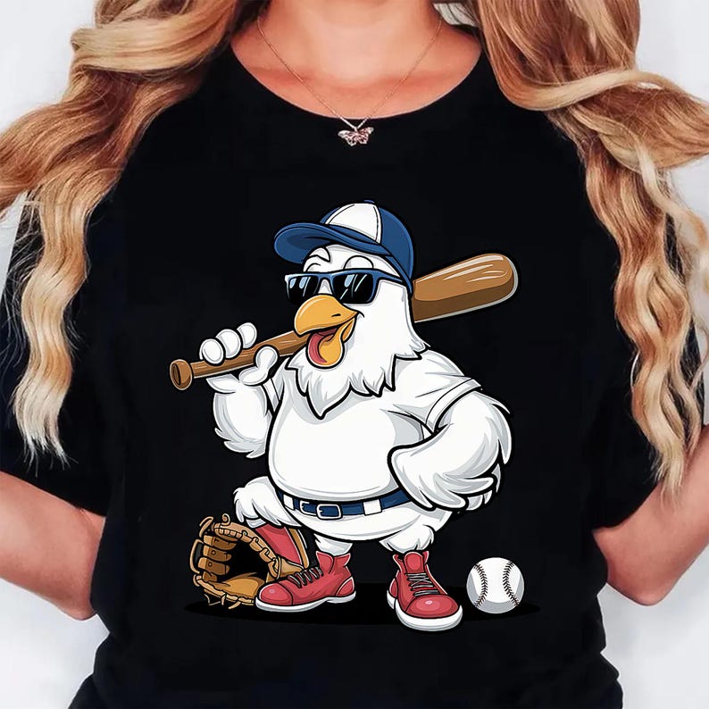 Chicken Baseball PNG Bundle, Game Day Coquette Farm Life Png, Checkered ...