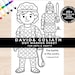 David and Goliath Dot Marker Coloring Page: Bible Verse Activity (PDF ...
