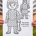 David and Goliath Dot Marker Coloring Page: Bible Verse Activity (PDF ...