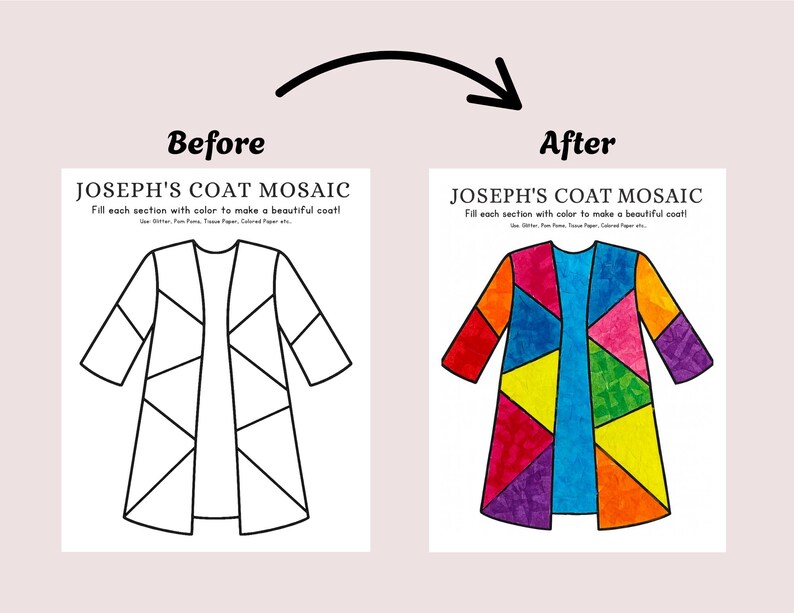 Joseph & the Coat Bible Story Activity Pack: Full Bible Lesson Plan ...