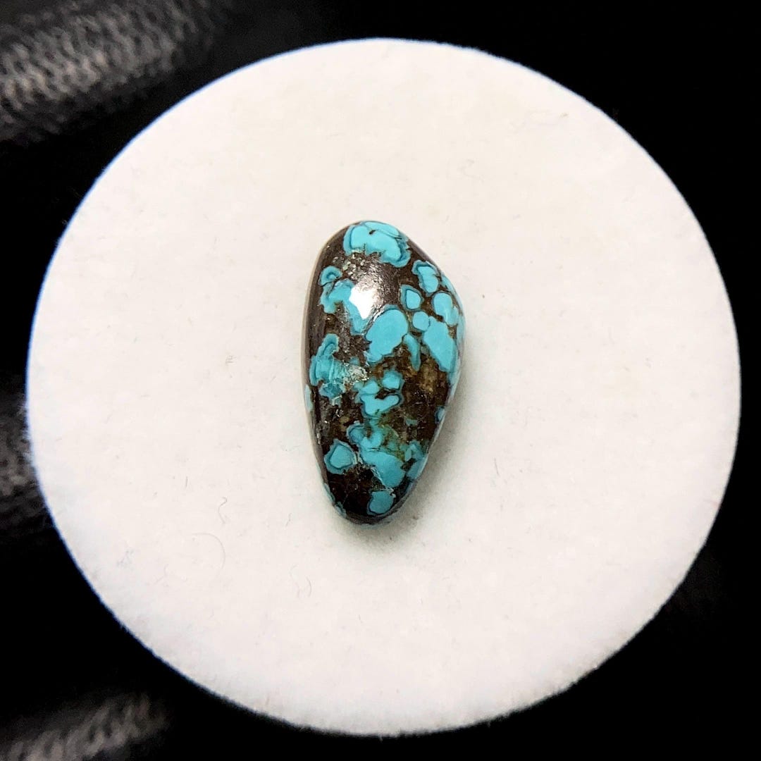 Turquoise, Freeform Cabochon, 15x8x4 MM, 4 CTS, Beautiful Cabochon, #A ...