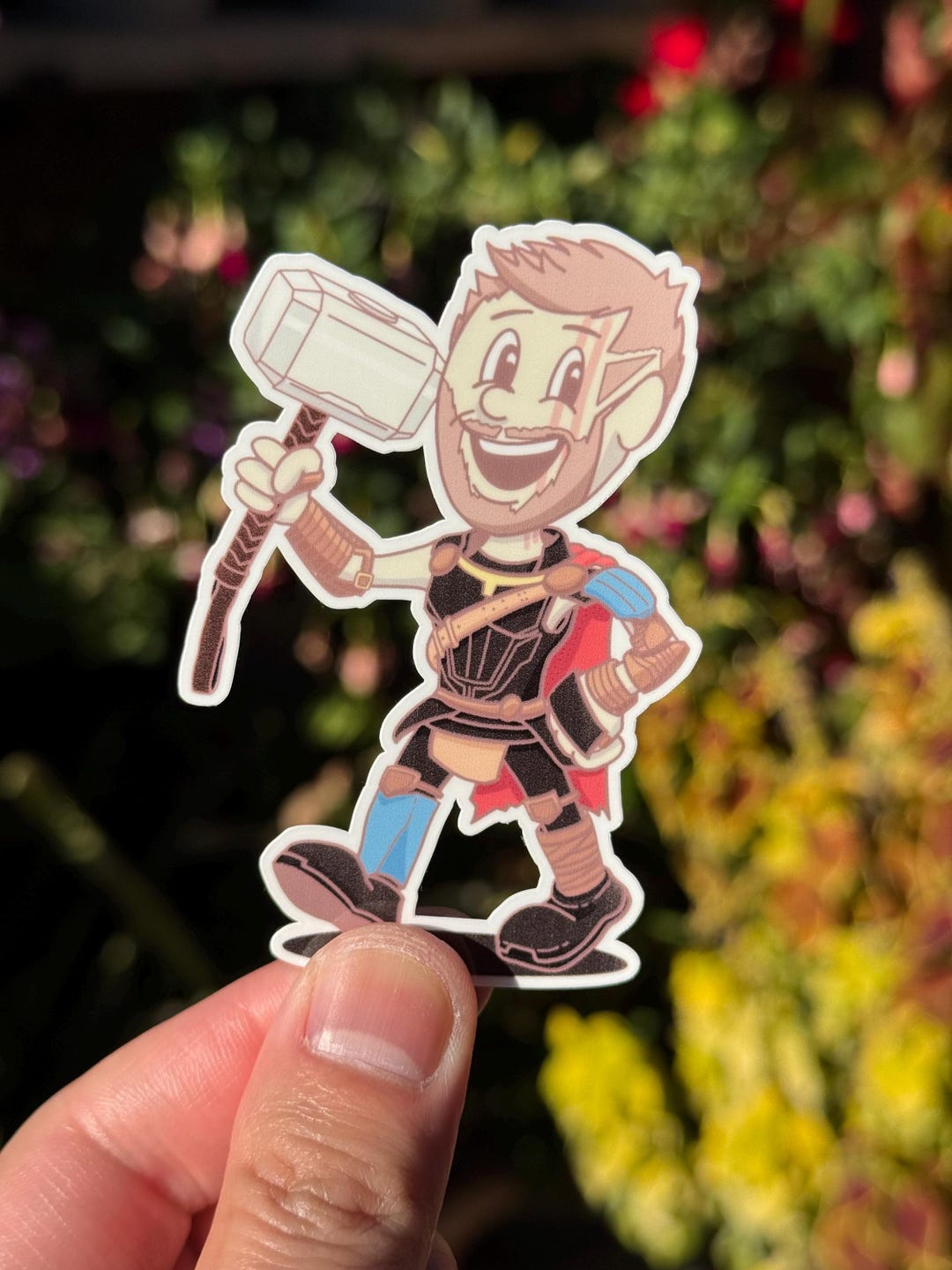 Thor Sticker | Heroes of Yesteryear Series 1 | Vintage Marvel Rubber ...