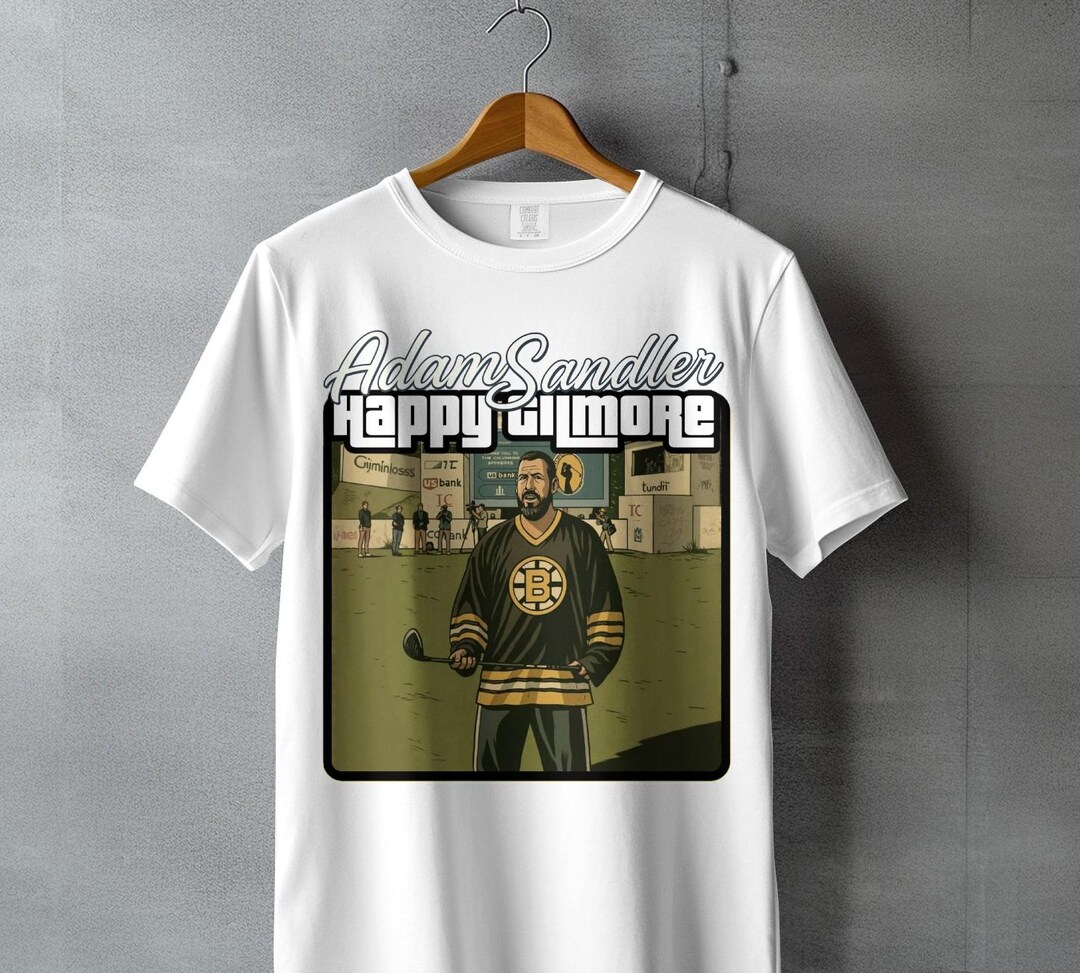 Happy Gilmore Inspired Unisex T-shirt, Adam Sandler Fan Tee, Vintage ...