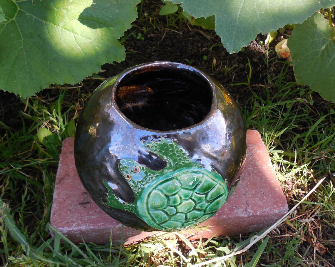 Turtle Vase - Etsy