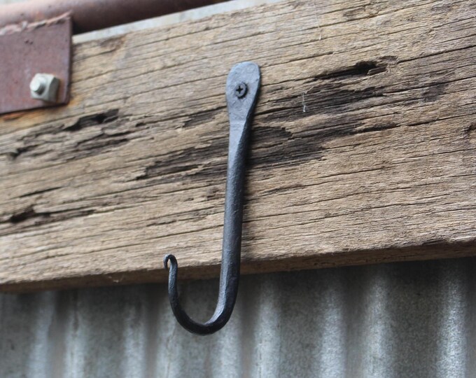 Hand Forged Blacksmiths Hooks - Etsy