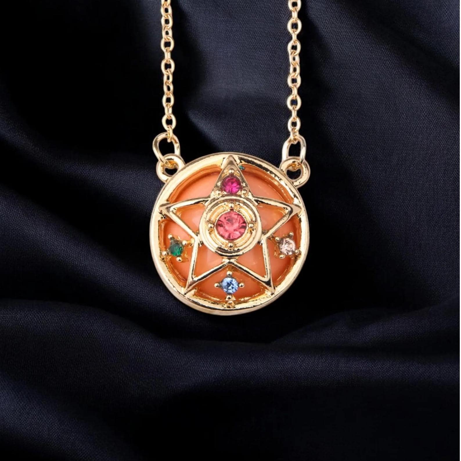 Heart Key Anime Necklace: Gold-plated Cosplay Jewelry - Etsy