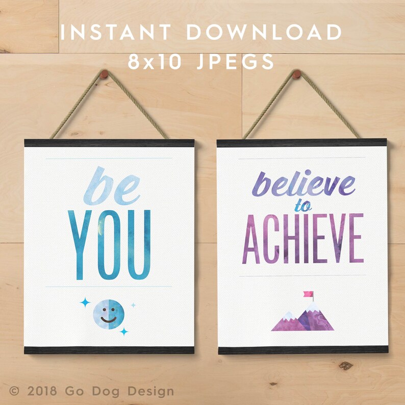 INSPIRING Teacher Classroom Inspirational Posters/wall Art, Digital ...